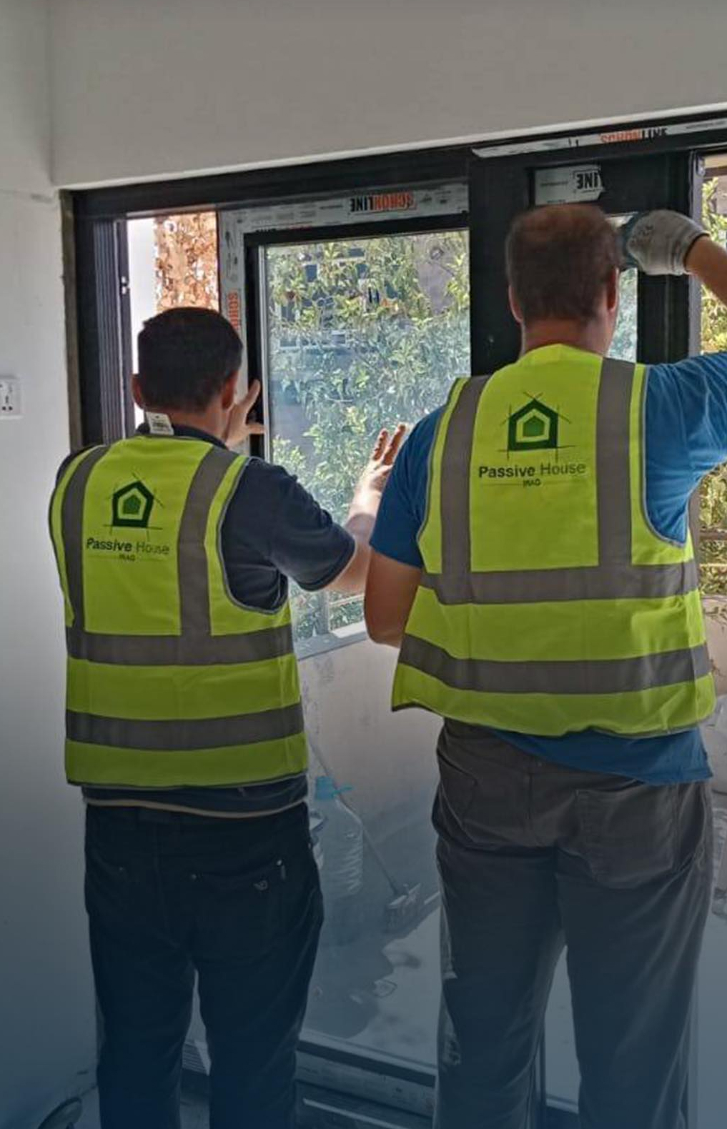 Installing Passive House windows